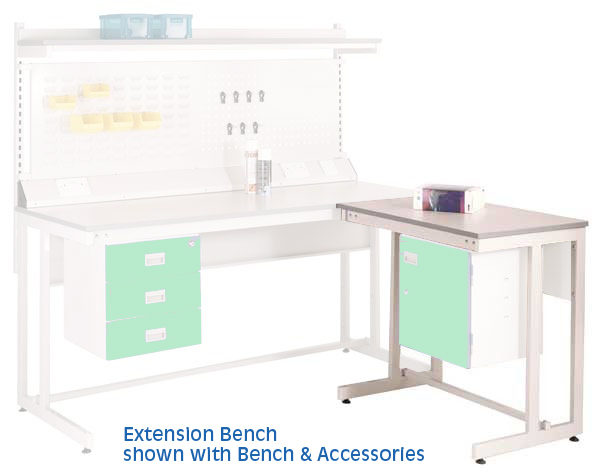 Industrial Cantilever Extension Benches | Workplace Products Ireland